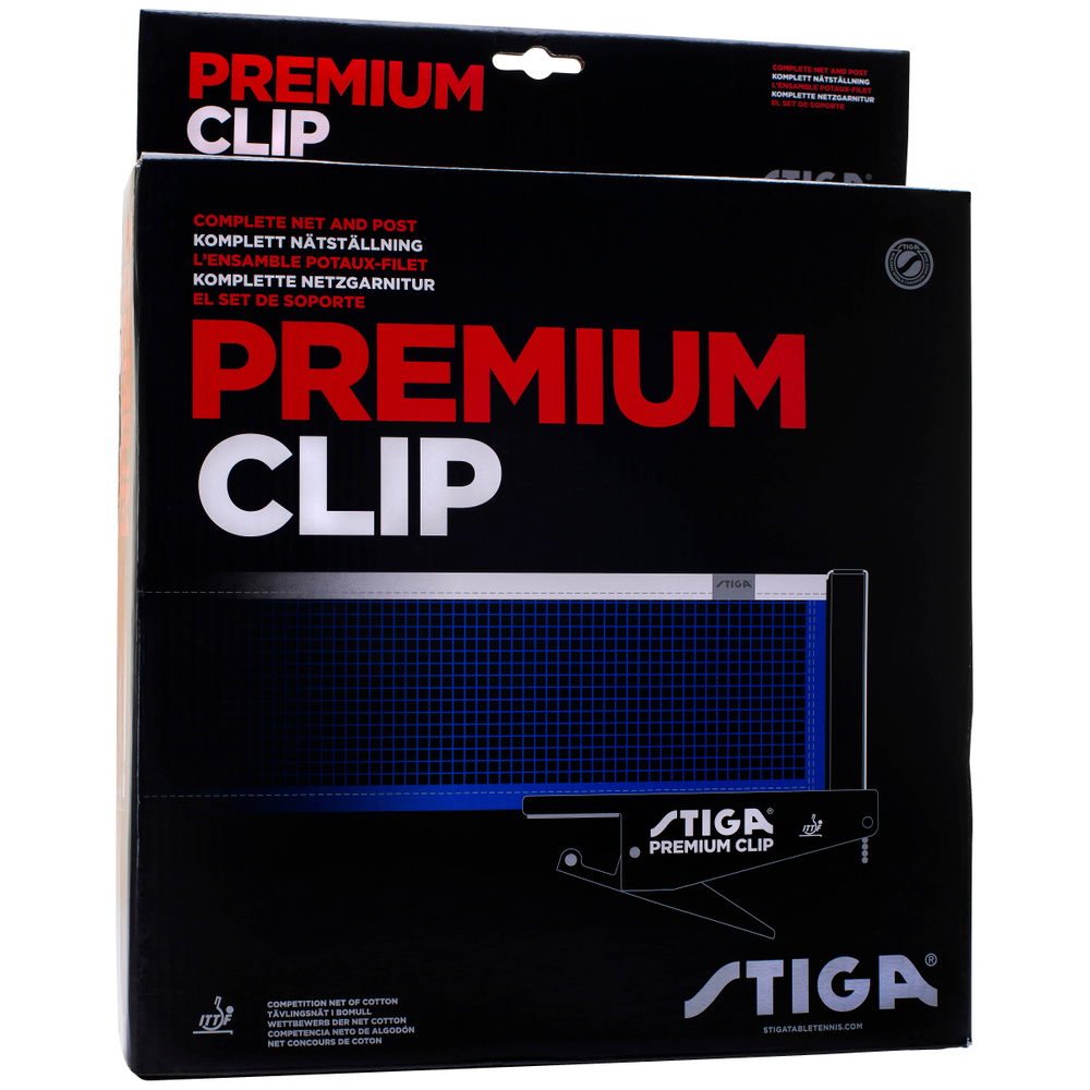 Premium Clip Table tennis net & post | STIGA Sports