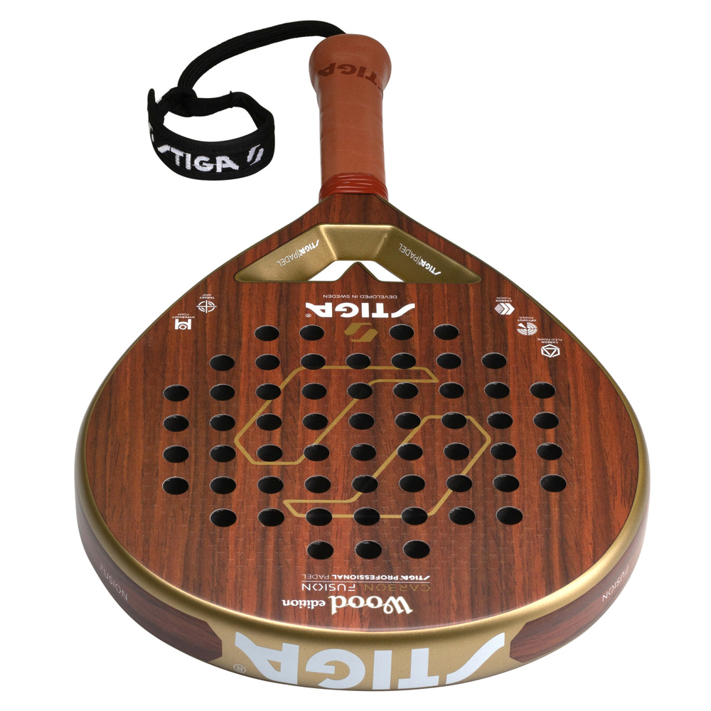 Wood Edition – retro-inspired padel racket with a luxe feel | STIGA Sports