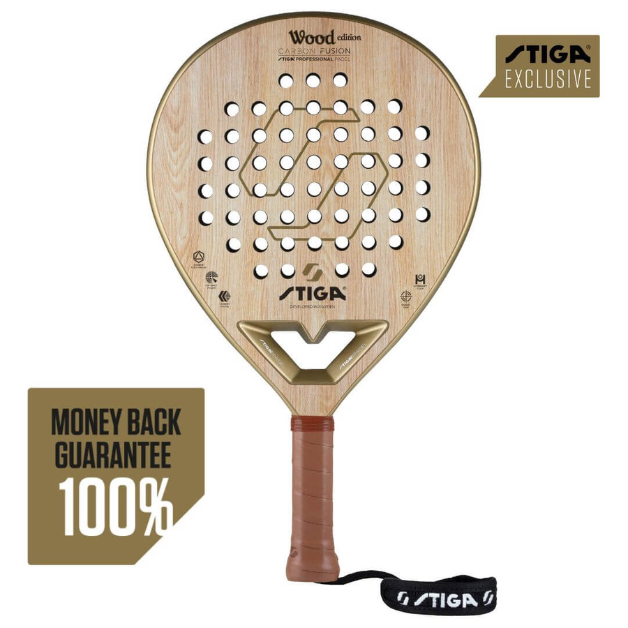 Wood Edition – retro-inspired padel racket with a luxe feel | STIGA Sports