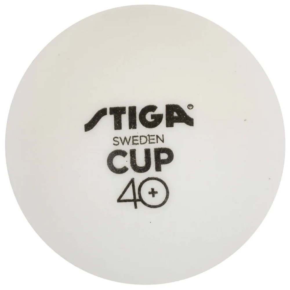 Cup 40+ 6, 12 or 72-pack Table tennis balls | STIGA Sports