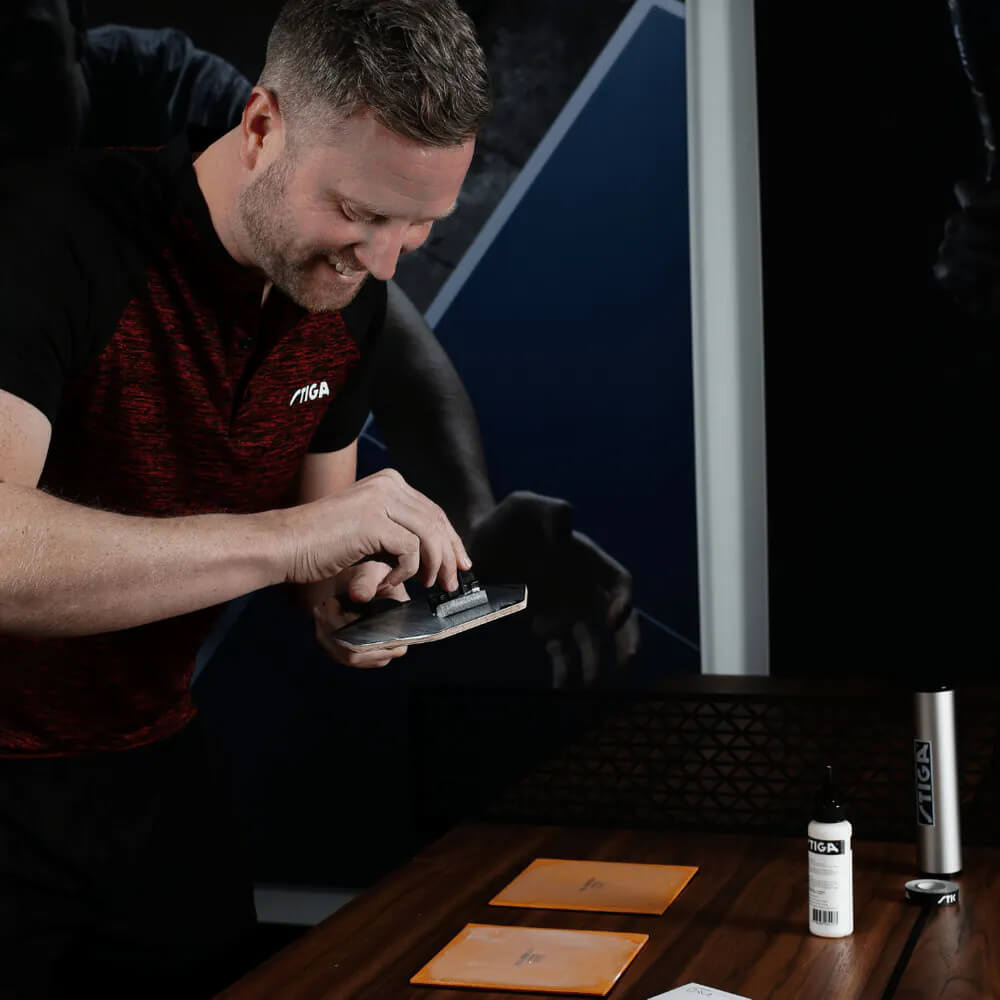 Cybershape Wood Spin System – färdiglimmat skruvrack | STIGA Sports